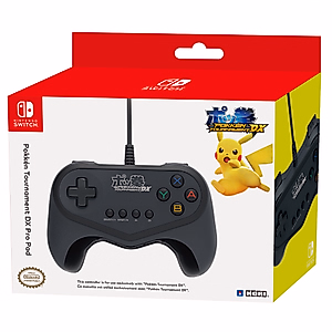 HORI Nintendo Switch Pokken Tournament DX Pro Pad Wired Controller Officially Licensed by Nintendo and Pokemon