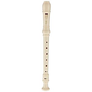 Yamaha Yrs-24B Plastic Soprano Recorder, Natural