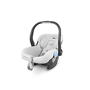 MESA Infant Car Seat - Bryce (White and Grey Marl) + MESA Base