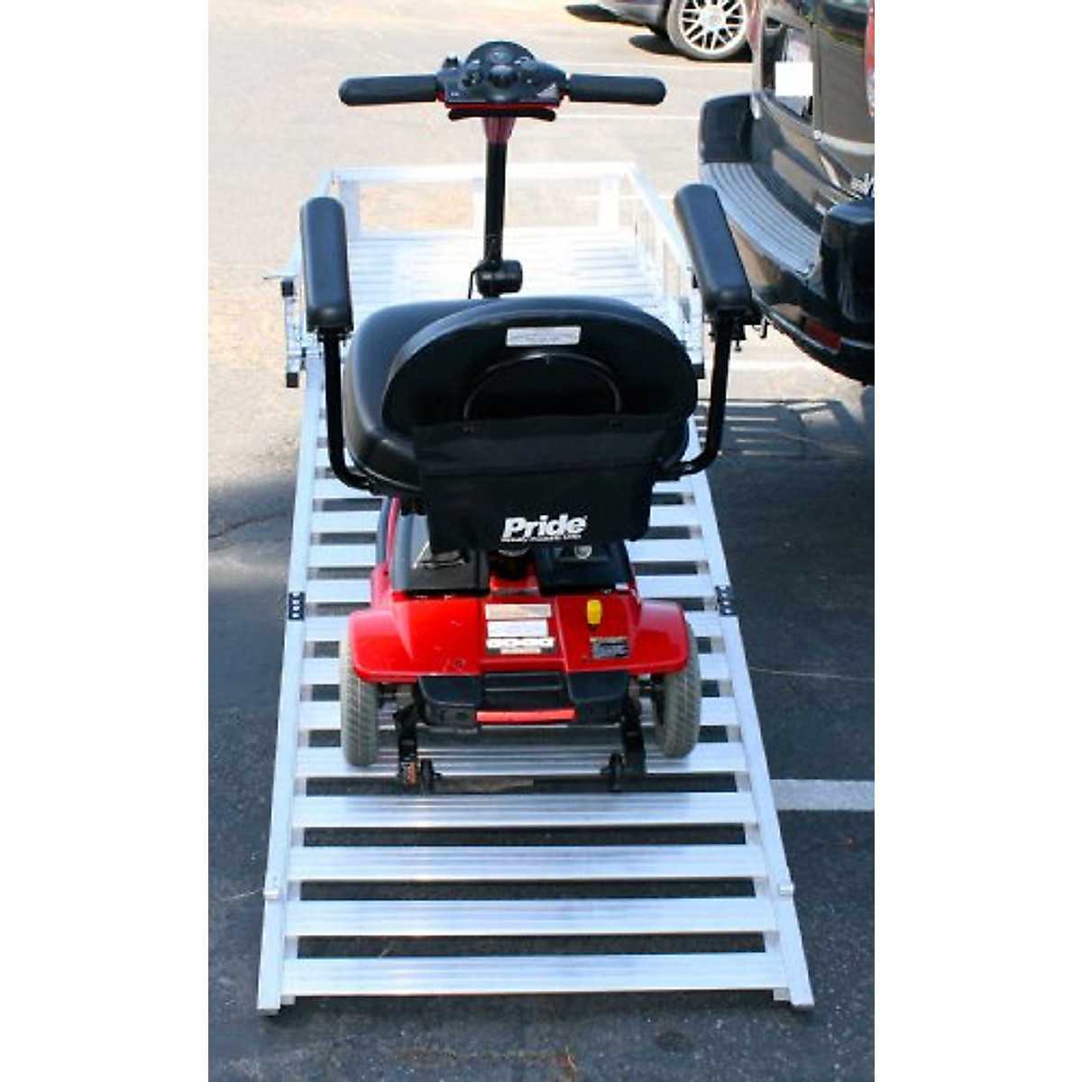 MAXXHAUL 70275 Aluminum Cargo Carrier | With 60" Folding Ramp | 53.5" x 29"