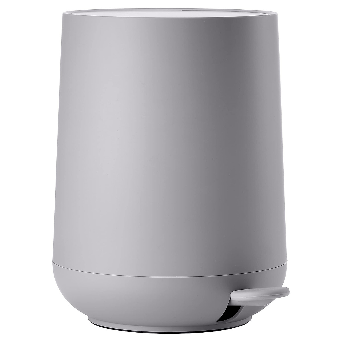 Zone Denmark Modern Elegance Nova Bathroom Bin, Cosmetic Bin, and Waste Bin - Sleek Design for Stylish Bathrooms and Efficient Waste Management (Gull Gray)