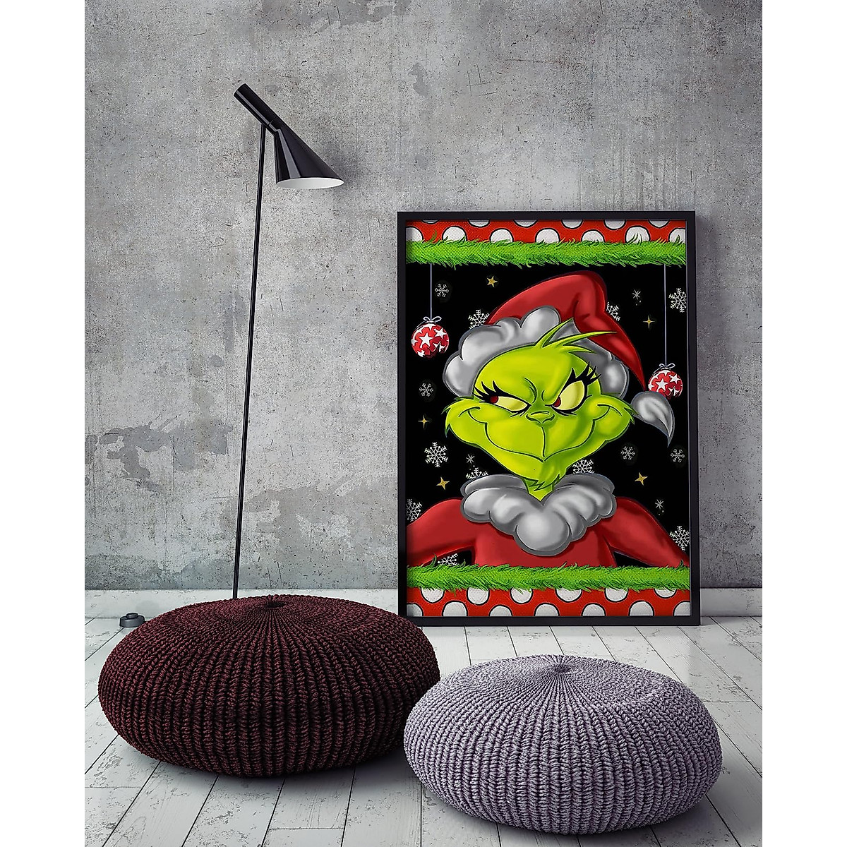 Acelii 5D Christmas Diamond Painting Kits for Adults Beginners,DIY Winter Paint by Diamond Art,Full Round Drill Diamonds Dots Gem Art Kits,Home Wall Decor 12x16 Inch