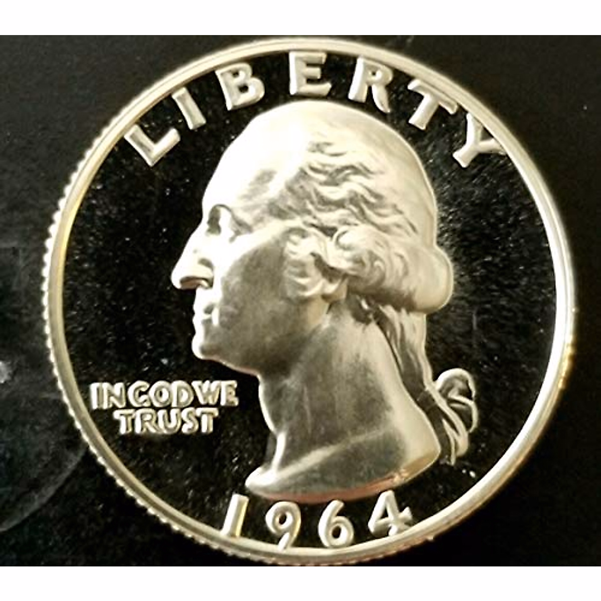 1964 P Gem Proof Silver Quarter Hand-Selected 1/4 DCAM US Mint