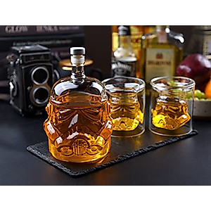 Tequila Whiskey Decanter ,Liquor Decanter, Marvel Gifts for Women or Man Gifts for Nerds