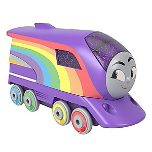 Fisher-Price Thomas and Friends Rainbow Kana Push-Along Toy Train for Kids Ages 3 and Up