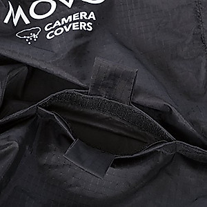 Movo CRC31 Storm Raincover Protector for DSLR Cameras, Lenses, Photographic Equipment (XL Size: 31 x 14.5)