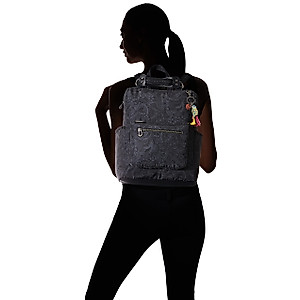 Sakroots Eco-Twill Loyola Convertible Backpack Black Spirit Desert One Size