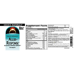 Source Naturals Aller-Response - Seasonal Immune Support - 90 Tablets