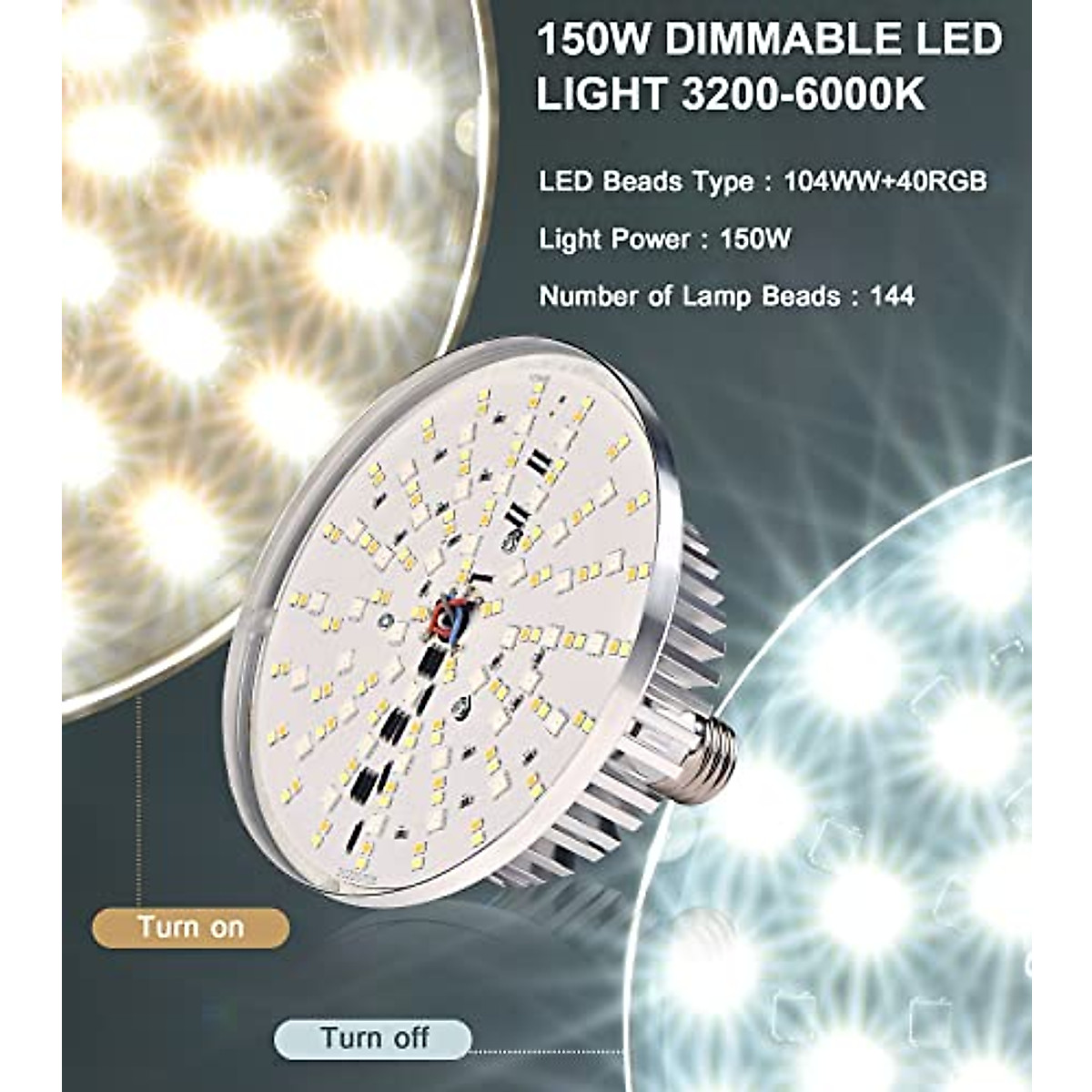 LED Softbox Lighting Kit, Zingbabu 20'' x28'' RGB Softbox Kit with 3200-6000K Led Bulb and Lighting Stand for YouTube Video Photography