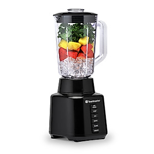 Toastmaster 350 Watt Blender with 48 oz BPA-Free Jar, Black, TM-600BL