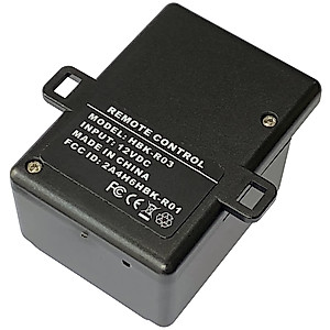 UHPPOTE 433MHz 1-Channel RF Wireless Remote Control Switch Input Voltage 12VDC for Garage Door Openers, Electirc Lock, LED Lights, etc.