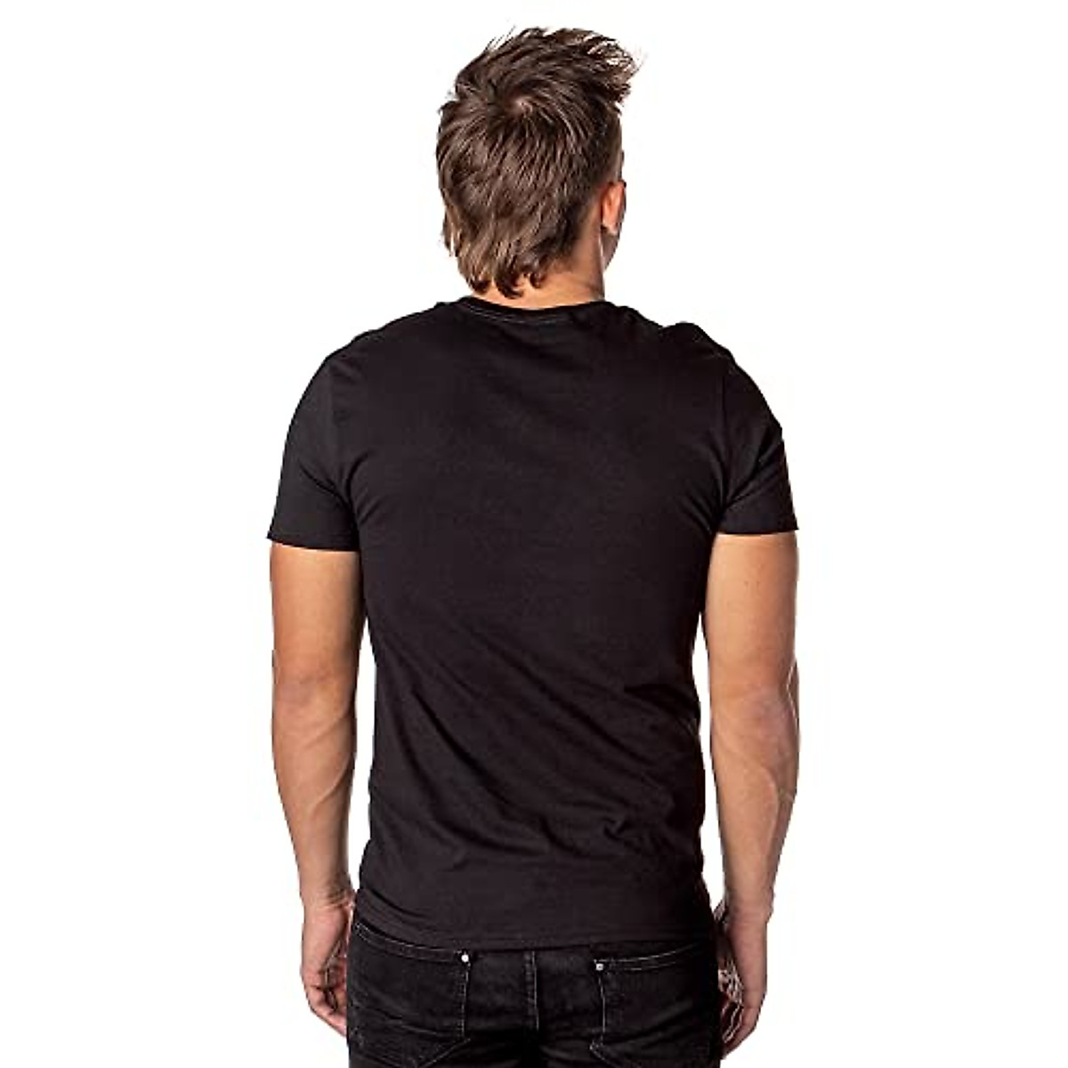 Cobra Kai Men's Adult Licensed Graphic Logo T-Shirt (Large) Black