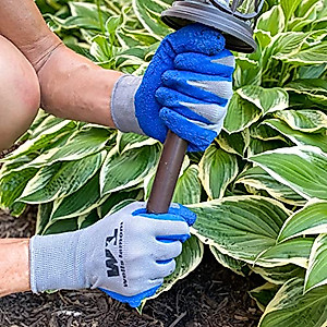 Wells Lamont mens 3 Pair Pack work gloves, Grey, X-Large Pack of US