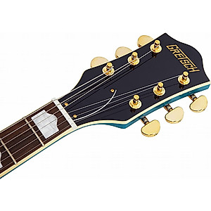Gretsch G2410TG Streamliner Hollow Body Single-Cut and Gold Hardware Ocean Turquoise w/Bigsby