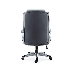 Staples 2712527 Mcallum Bonded Leather Managers Chair Gray
