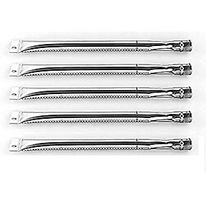 Dongftai SA401A (5-Pack) 16 3/16" Stainless Steel Burner for Brinkmann 810-1575-W 810-1750-S 810-1751-S 810-3551-0 810-3885-S 810-6345-0 810-7450-S 810-7490-F 810-8401-S 810-8403-F 810-8532-f