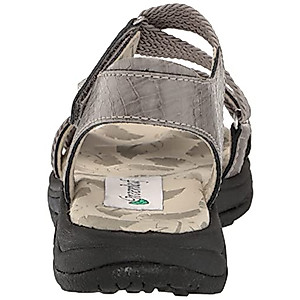 Greenleaf Women's Serenity Sandal, Gray, 11