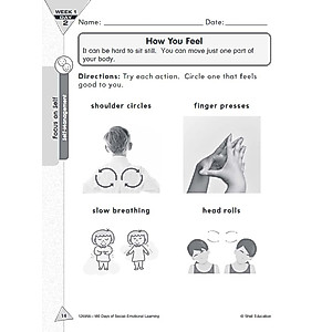 180 Days: Social-Emotional Learning for Kindergarten Practice Workbook for Classroom and Home, Cool and Fun Practice Created by Teachers (180 Days of Practice)