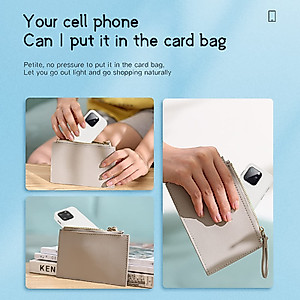 Unlocked Smartphone,Mini Smartphone,Portable Phone 2.5inch HD Touchscreen Lightweight Cell Phone,1GB RAM 8GB ROM Mini Smartphone for Students(Pearl White)