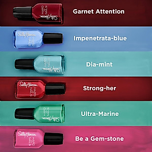 Sally Hansen - Hard as Nails Color - Iridescent Sea - Strong-her - 0.45 fl oz