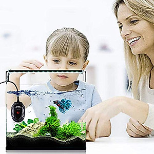 FREESEA 50W Mini Aquarium Heater Fish Tank Submersible Heater with LED Temperature Display