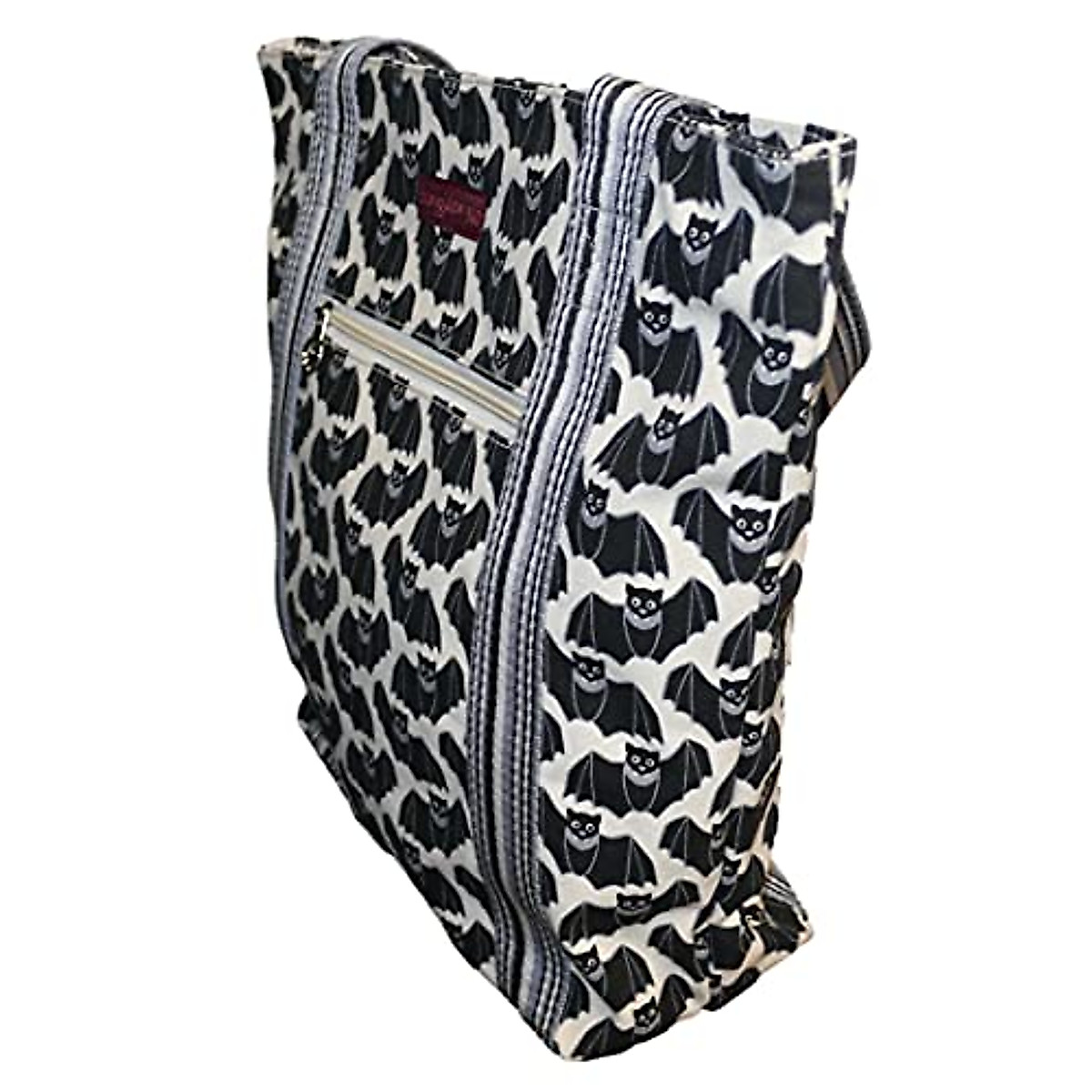 Bungalow 360 Vegan Striped Tote Bag (Bat)