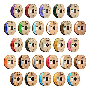 eSUN PLA+ Filament 1.75mm, 3D Printer Filament PLA Plus, Dimensional Accuracy +/- 0.03mm, 1KG Spool (2.2 LBS) 3D Printing Filament for 3D Printers, Magenta