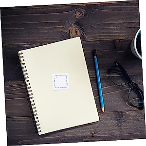 VILLCASE 2pcs Seal Decorative Wood Photo Album Scrapbook Seal Stamp Retro Decor Wooden Stamps Blue Decor Scrapbook Stamp DIY Seal Students Stationery Rubber Simple Hand Account