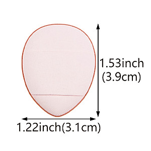 24 PACK Mini Triangle Powder Puff Makeup Pads Beauty Blender Sponges for Face Profusion Liquid Blush Beauty Blender Puff (Pink + Black + Blue + White)