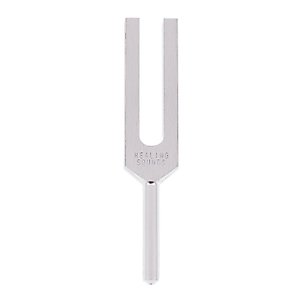 Jonathan Goldman's Crystal Resonator Tuning Fork - Includes Tuning Fork & Instructional Sheet/Sweet Harmonious Sound/Effective at Vibrating the Crystalline Structure of Objects