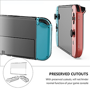 1 Set Pc Handle Case Gaming Console Supply Hard Case Game Console Shell Case Compatible for Switch Protective Case Plastic Case Game Console Protector Game Console Case