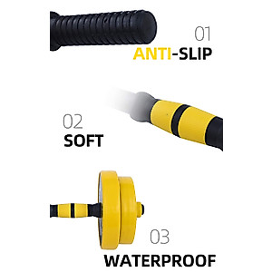 Nice C Adjustable Weights Dumbbells Set, Dumbbell Set, Home Weights 2-in-1 Set, 22-33-44-55-66-88 Non-Slip, All-Purpose, Gym