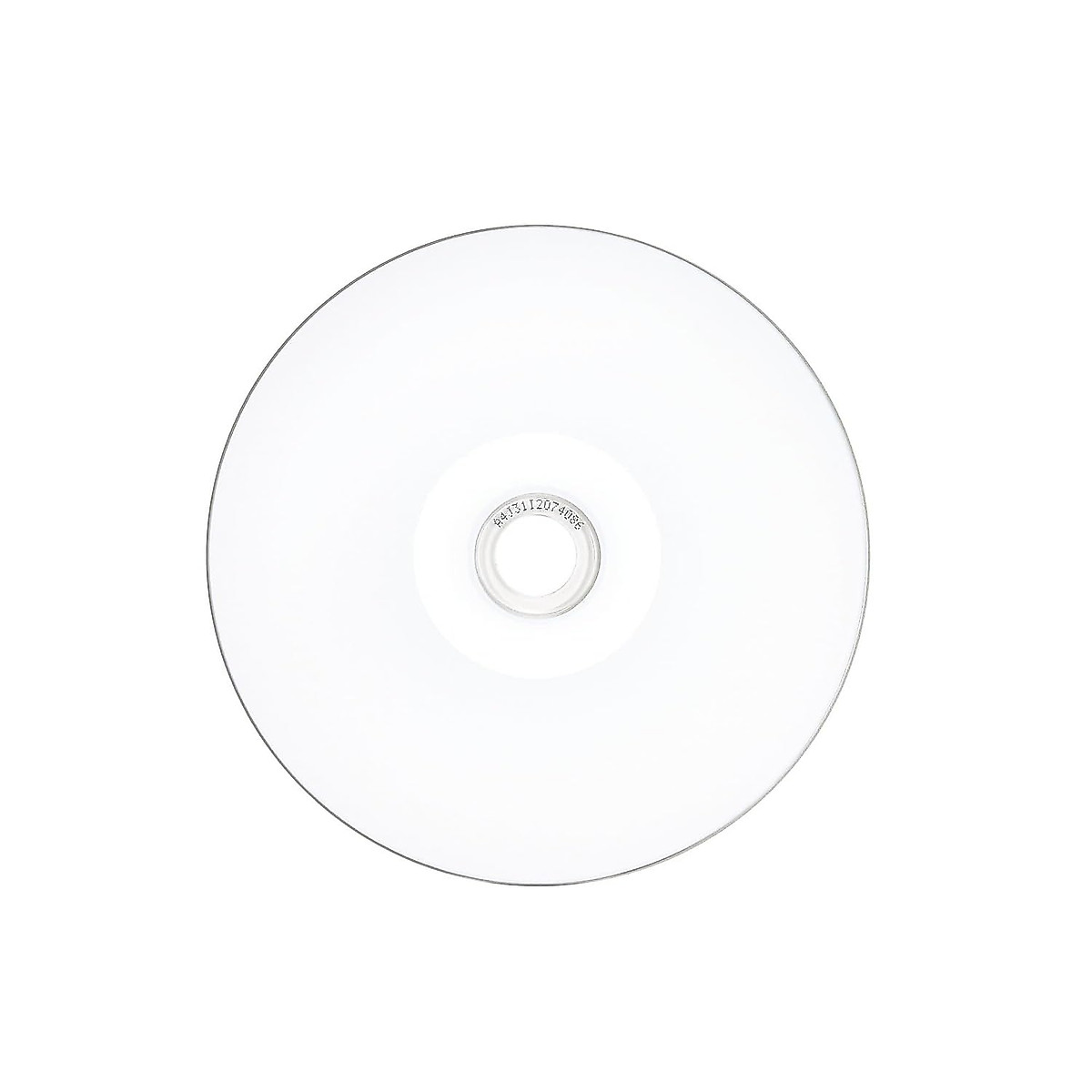 Verbatim 95252 CD-R, 700MB, 52X, White Inkjet Printable, Hub Printable, 100/PK Spindle