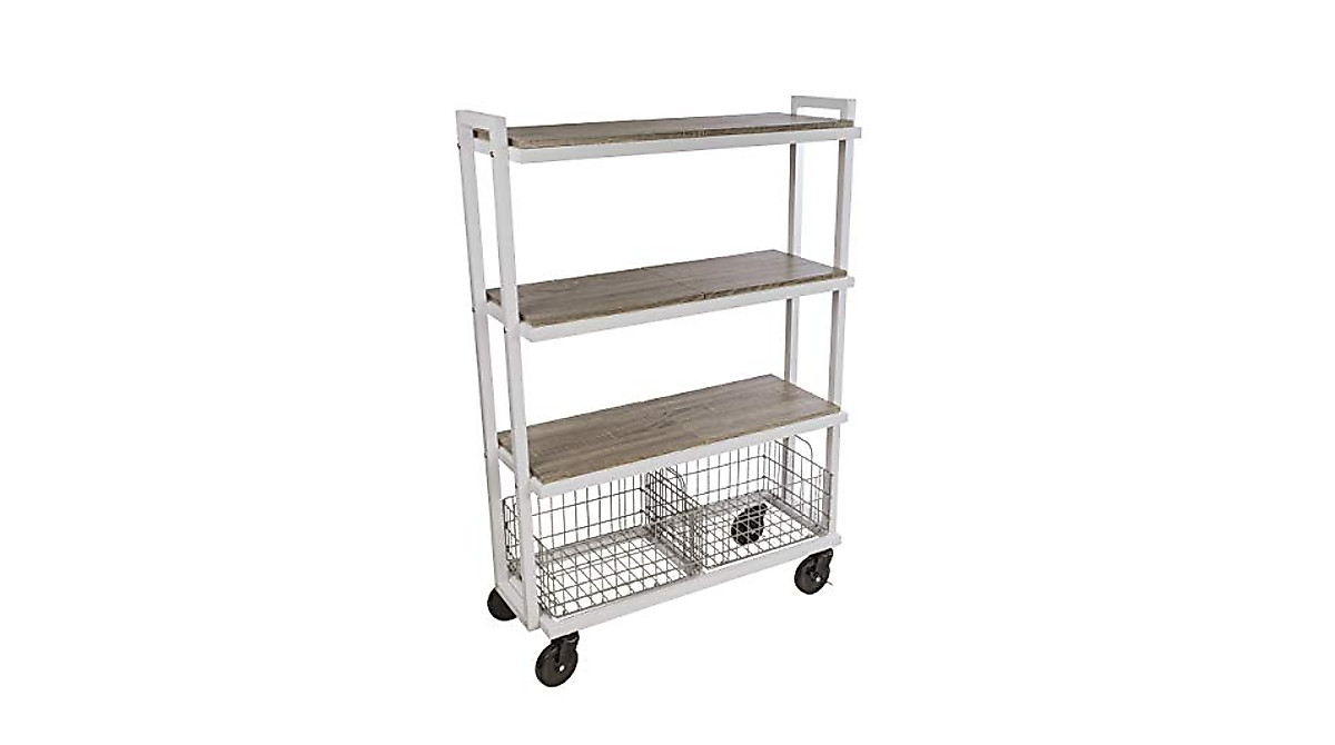 Atlantic Mobile Storage Cart - Versatile 4 Tier Organization