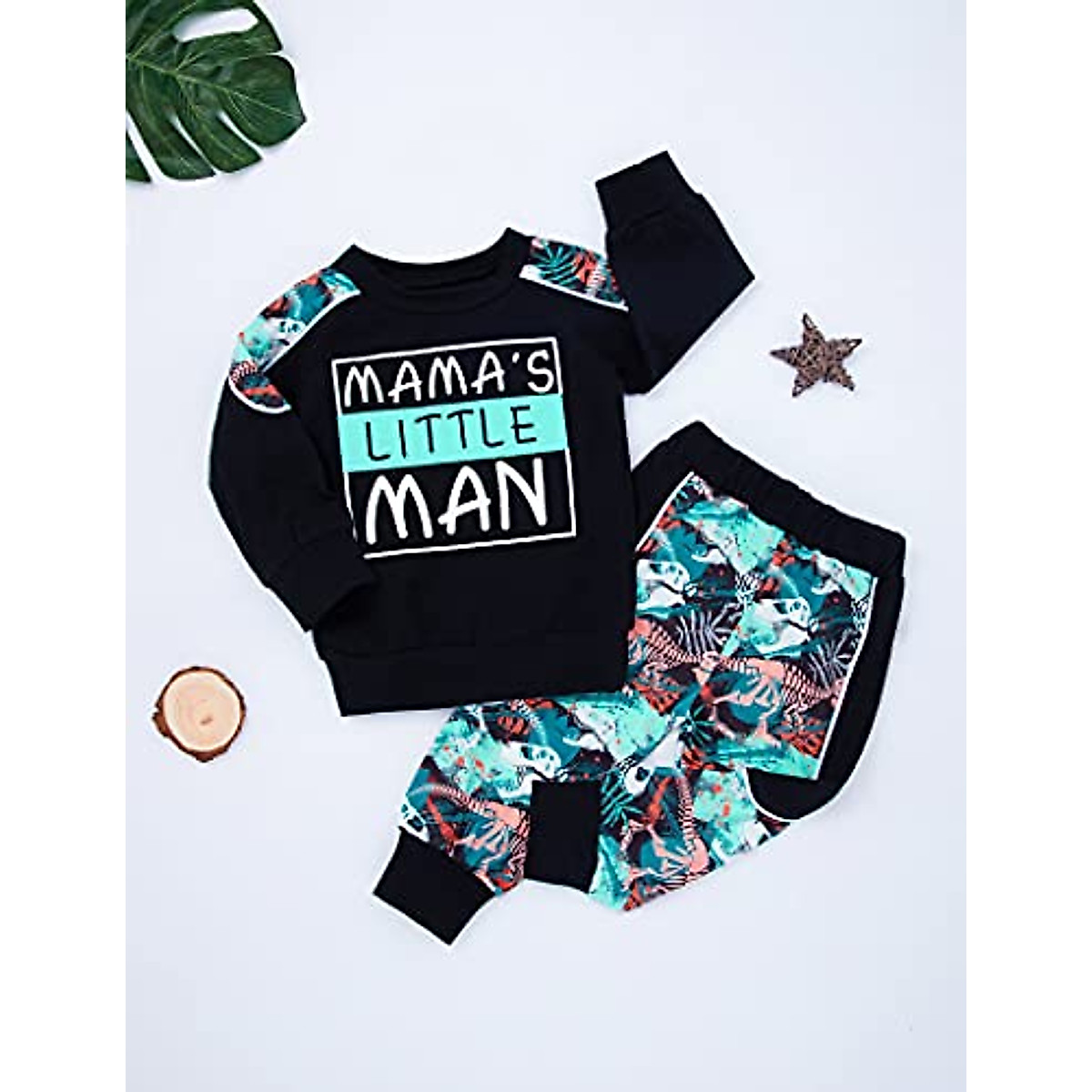 KANGKANG Toddler Boy Clothes, 2t Boys Clothes 3t Boy Clothes Dinosaur Pattern Letter Printed Long Sleeve Crewneck Sweatsuit Top and Pants 2 Pcs Fall Winter Toddler Clothes Outfits Set