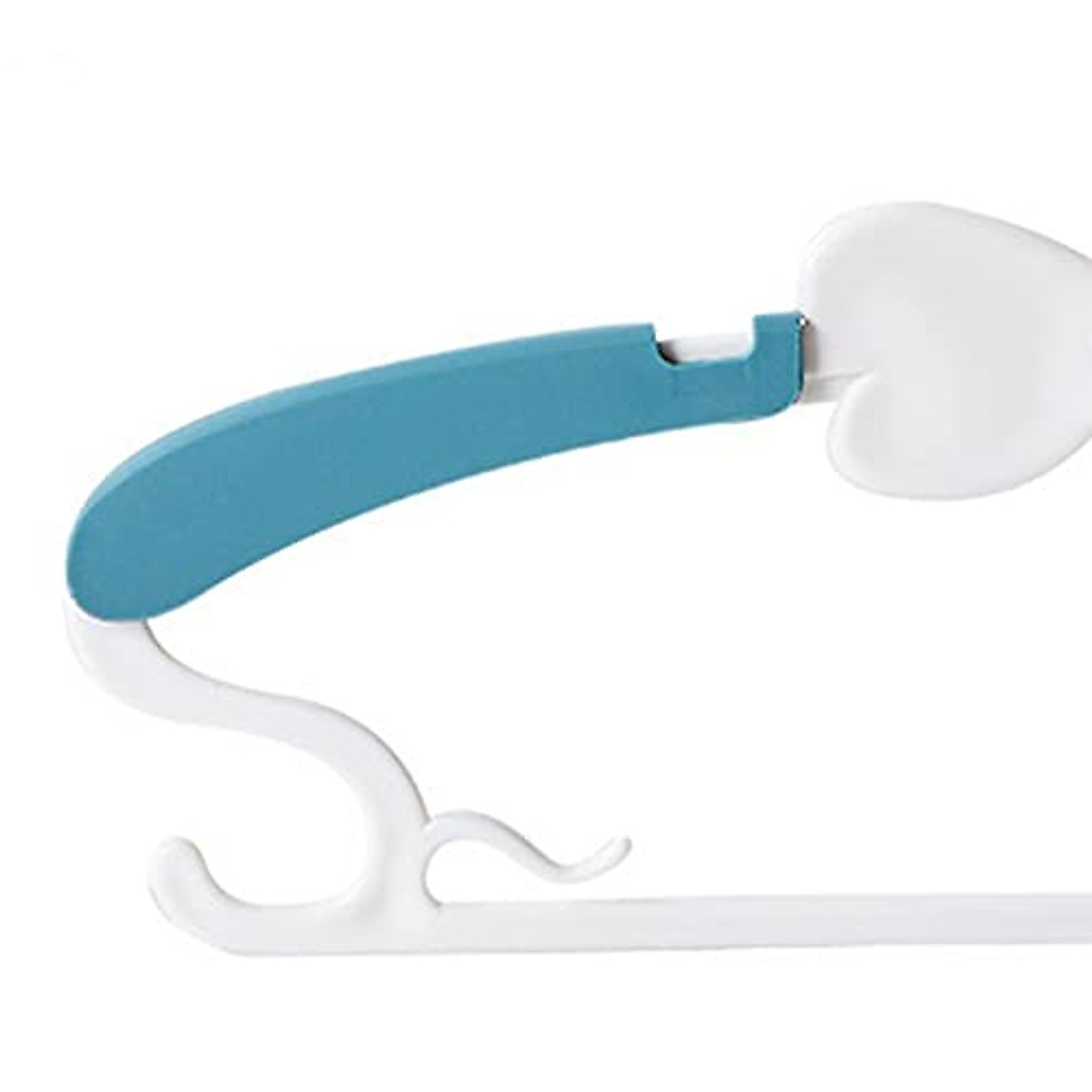 MFCHY 10Pcs Hanger Retractable PP Baby Clothes Hanger fwor Family Use ( Color : D , Size : 28cm x 17cm )