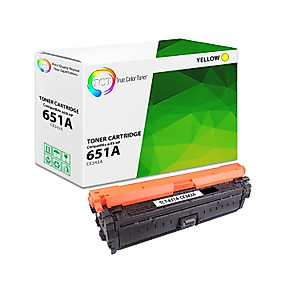 TCT 651A Yellow Toner Cartridge - Premium Compatible Replacement for HP 651A CE342A Works with HP Color Laserjet Enterprise 700 MFP M775dn M775f M775z M775z+ Printers (16,000 Pages)