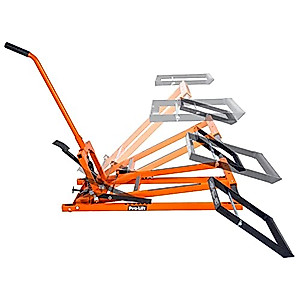 Pro-LifT Lawn Mower Lift Jack - 350 Lbs Capacity for Tractors and Zero Turn Lawn Mowers