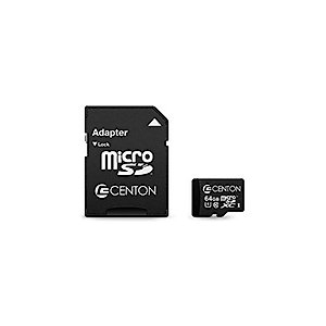 Centon Electronics 64GB Micro SD Card (S1-MSDXU1-64G)