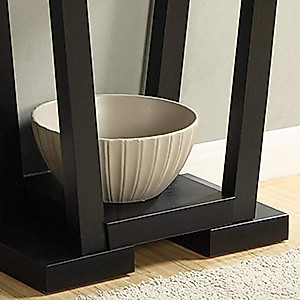 Convenience Concepts Newport V Console, Black