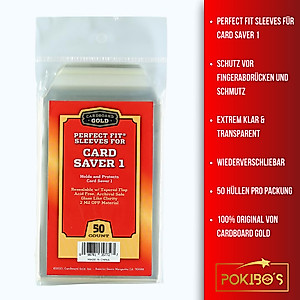 Sleeves for Card Saver 1 Card Protectors Ultra Protection for The Pro Collector