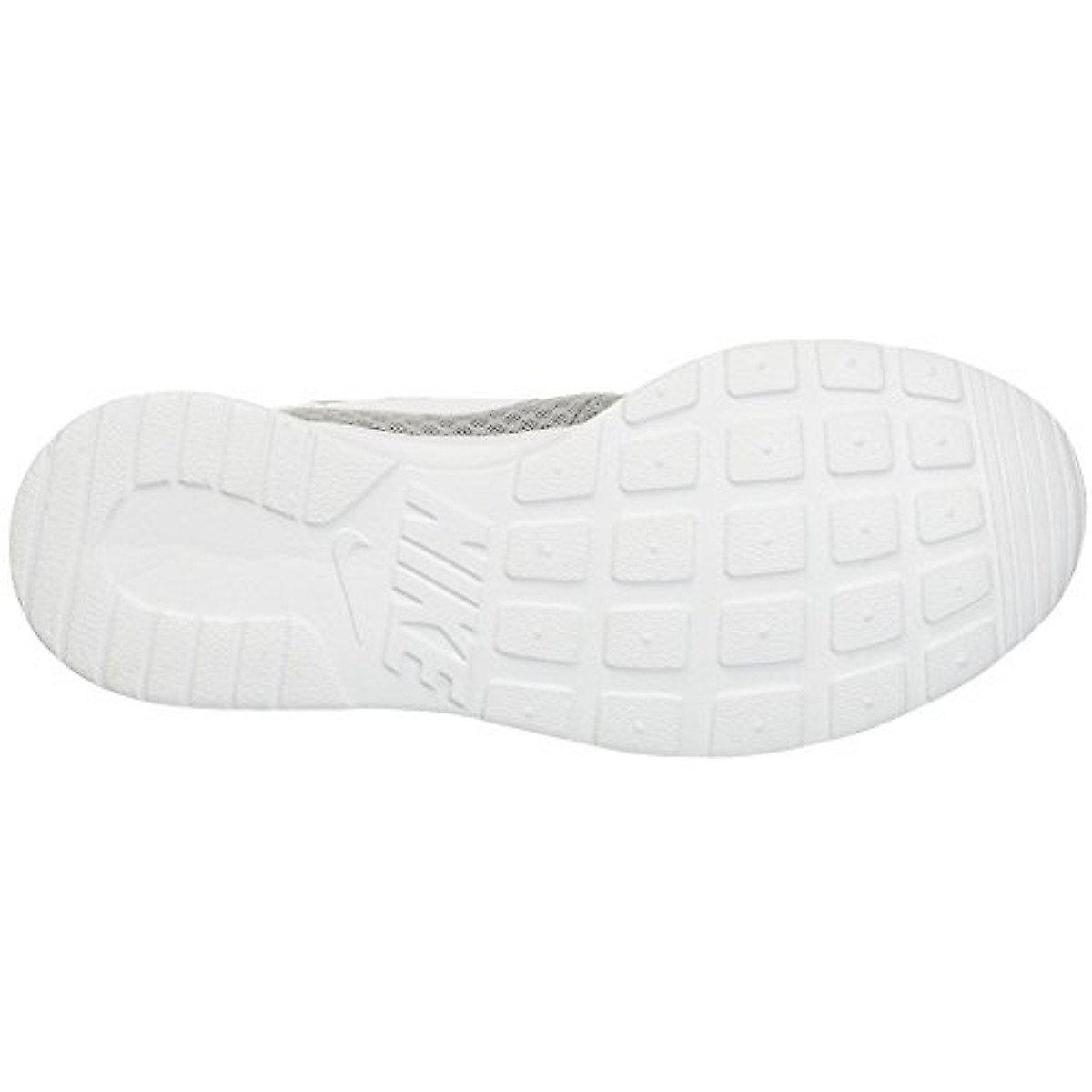 Nike Women's Tanjun Grey Wolf Grey White Running Shoe 7.5