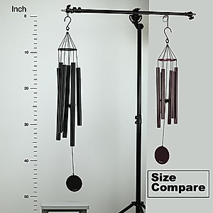 Vanquer Large Wind Chimes for Outside Deep Tone - 48'' Personalized Wind Chimes Memorial, Wind Chimes Outdoor Clearance, Memorial Wind Chimes, Sympathy Gifts, Garden Patio Yard and Home Décor