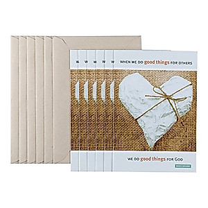 DaySpring - Max Lucado - Do Good Things - 6 Premium Ministry Appreciation Cards and Envelopes