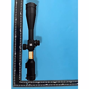 Monstrum G3 6-24x50 First Focal Plane FFP Rifle Scope with Illuminated MOA Reticle and Adjustable Objective (Black)