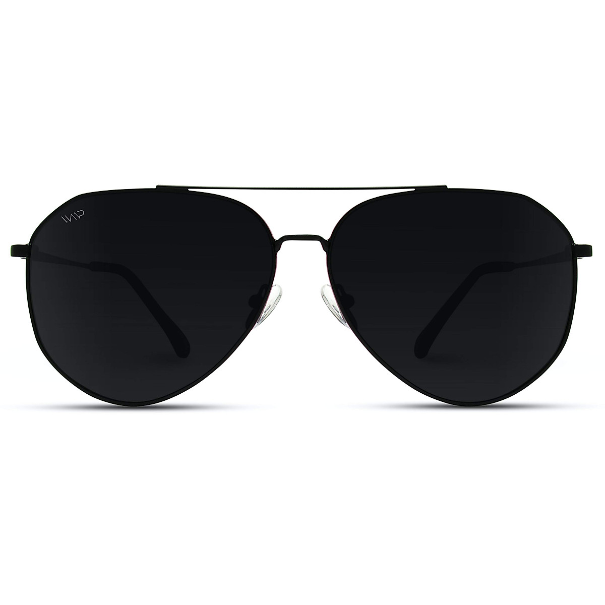 WearMe Pro Polarized Aviator Sunglasses for Women and Men | UV Protection | Reflective Lens | Pink, Blue, Black Aviators