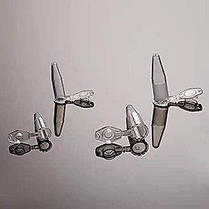 TYQILIN 1.5ml Microcentrifuge Tube with Snap Cap, Polypropylene Graduated, Natural (Pack of 500)