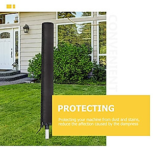 GANAZONO Laundry Drying Rack Clothes Drying Rack Cover Rotary Clotheslines Cover Umbrella Drying Line Rack Outdoor Drying Rack for Garden Yard Laundry Drying Rack Collapsible