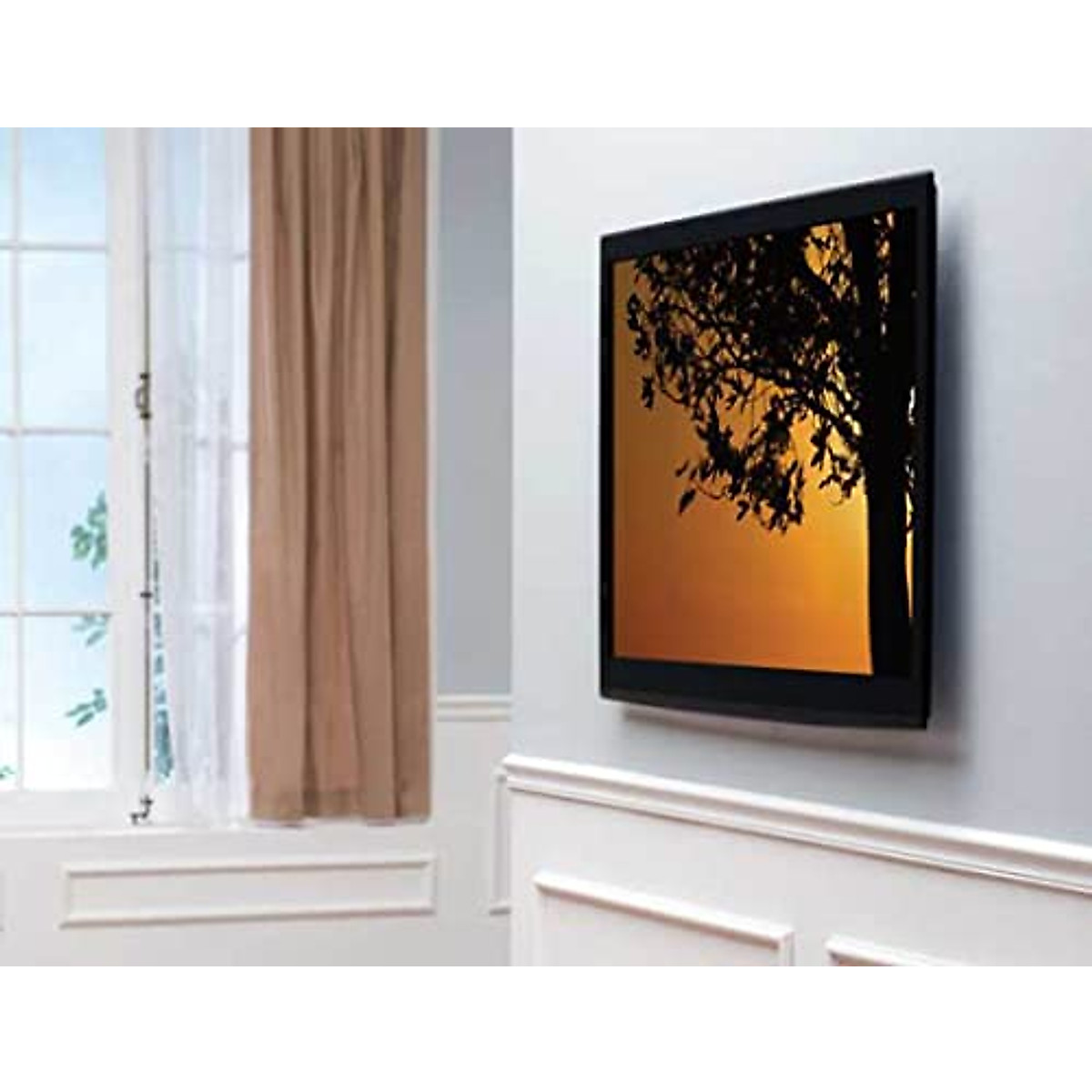 SAMSUNG QN55S90CAFXZA 55 Inch 4K OLED Smart TV with AI Upscaling with a LL11-B1 Super Slim Fixed-Position Wall Mount for 40" - 85" TVs (2023)(USED)