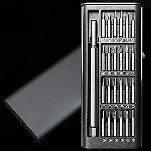 24 in 1 Magnetic Precision Screwdriver Set, Mini Pocket Screwdriver kit for Computer Eyeglass/iphone/Camera